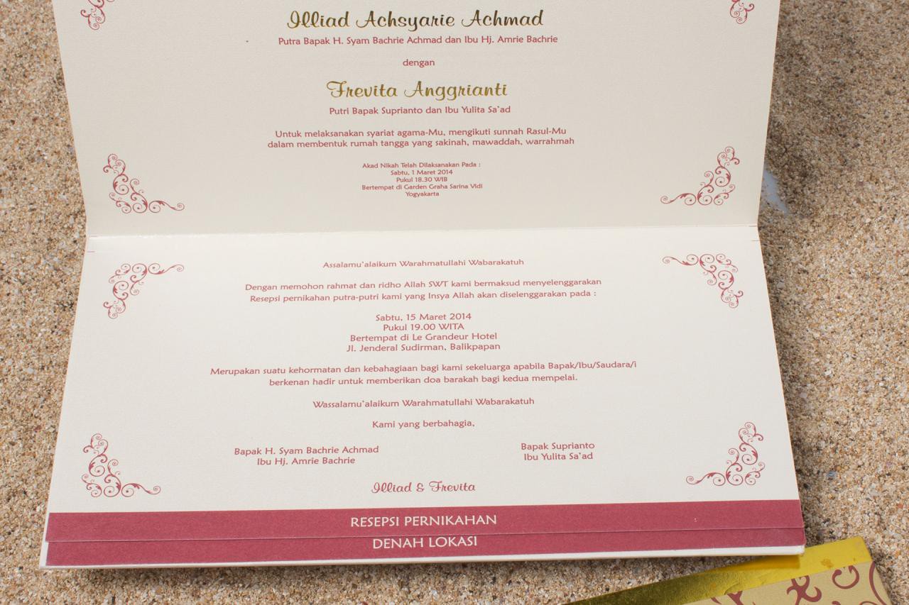 Undangan Hard Cover Elegan Embos - Undangan Hard Cover Mitra Wedding ...